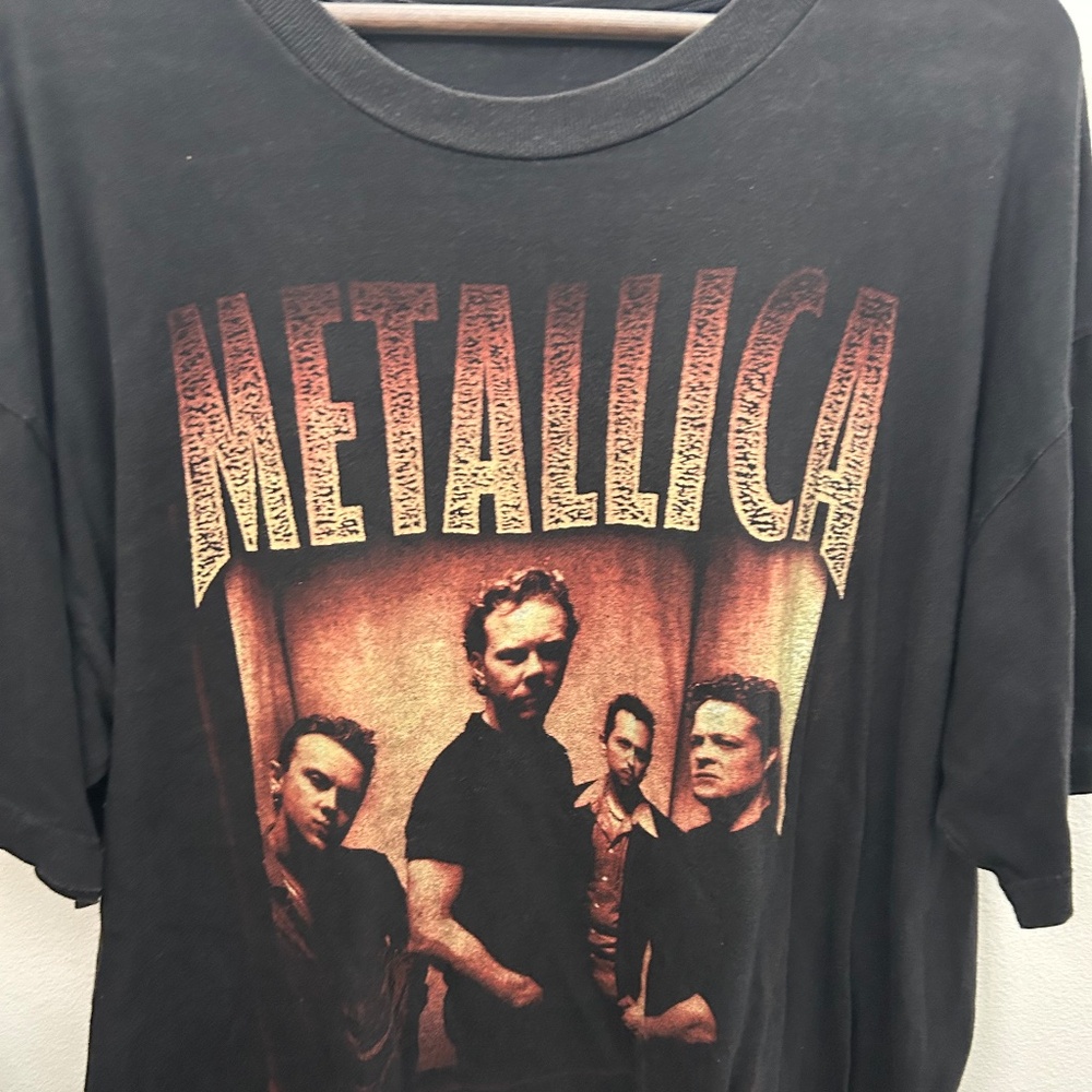 Vintage 1998 Metallica North American Tour Concert Ts… - Gem